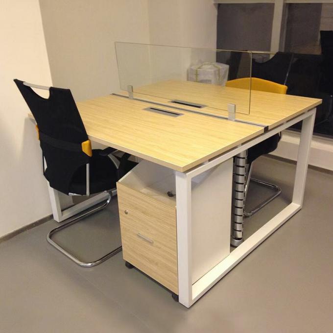2 Person Face To Face Steel Frame And Wooden Top Office Desk 1200x1200 ...